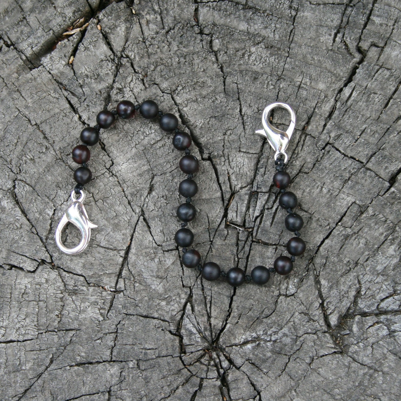 Baltic Amber Trach Chain – Amber and Haze