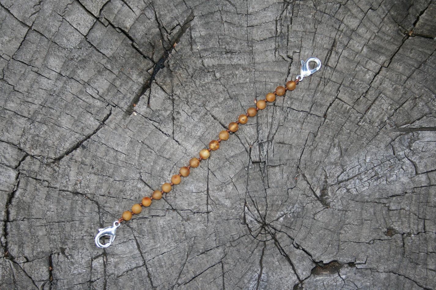 Baltic Amber Trach Chain – Amber and Haze
