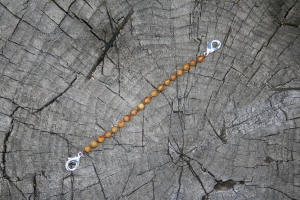 Baltic Amber Trach Chain – Amber and Haze