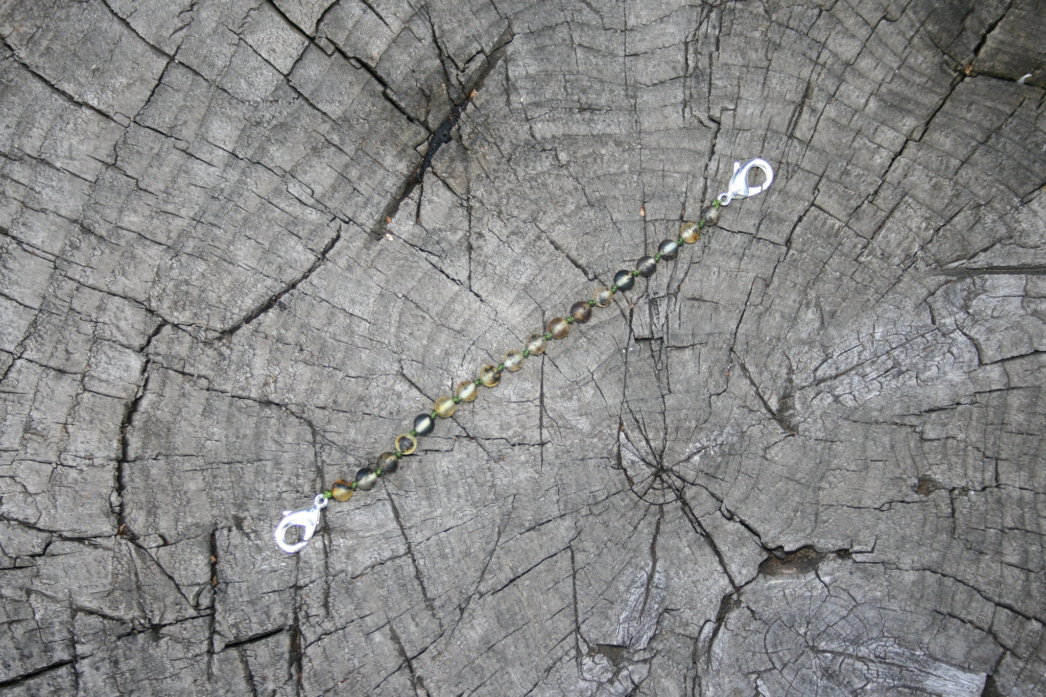 Baltic Amber Trach Chain – Amber and Haze